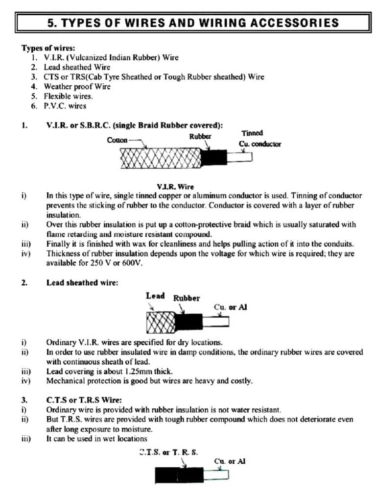 Elect. Maint. Wiring System Diagrams Accessories | PDF | Switch | Mains ...