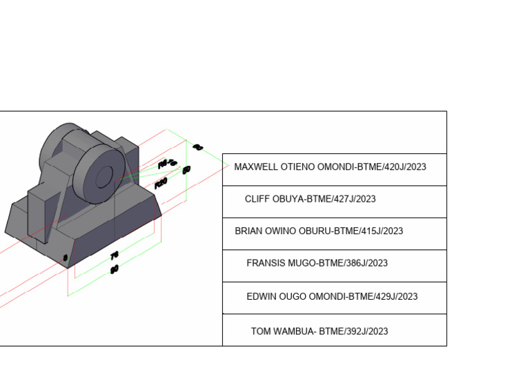 Computer Aided Drawing Assignment 2 | PDF