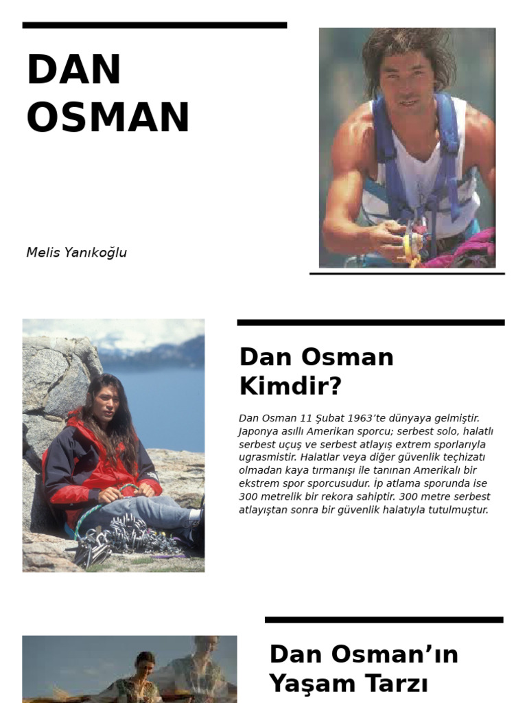 Dan Osman | PDF