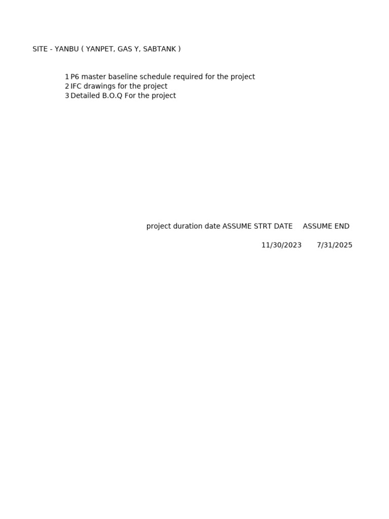 Project Timeline Duration | PDF