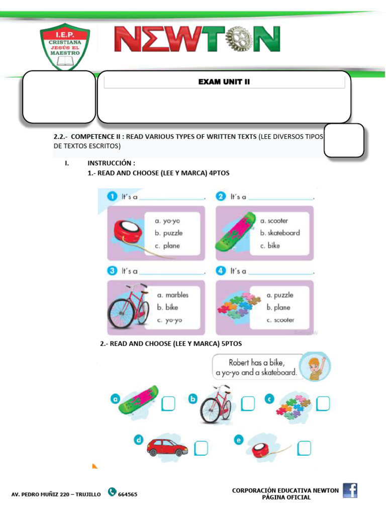 2do Grado U Ii | PDF