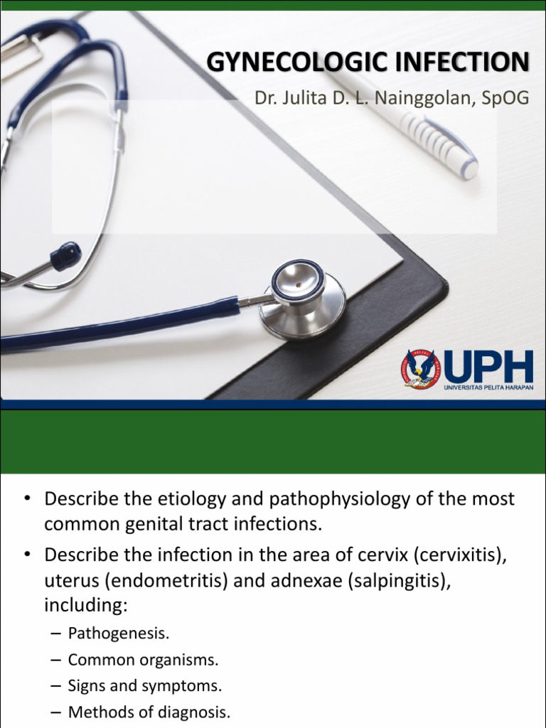 WEEK 4 LECT 2 Gynecologic Infection-2019 | PDF | Immunology | Microbiology