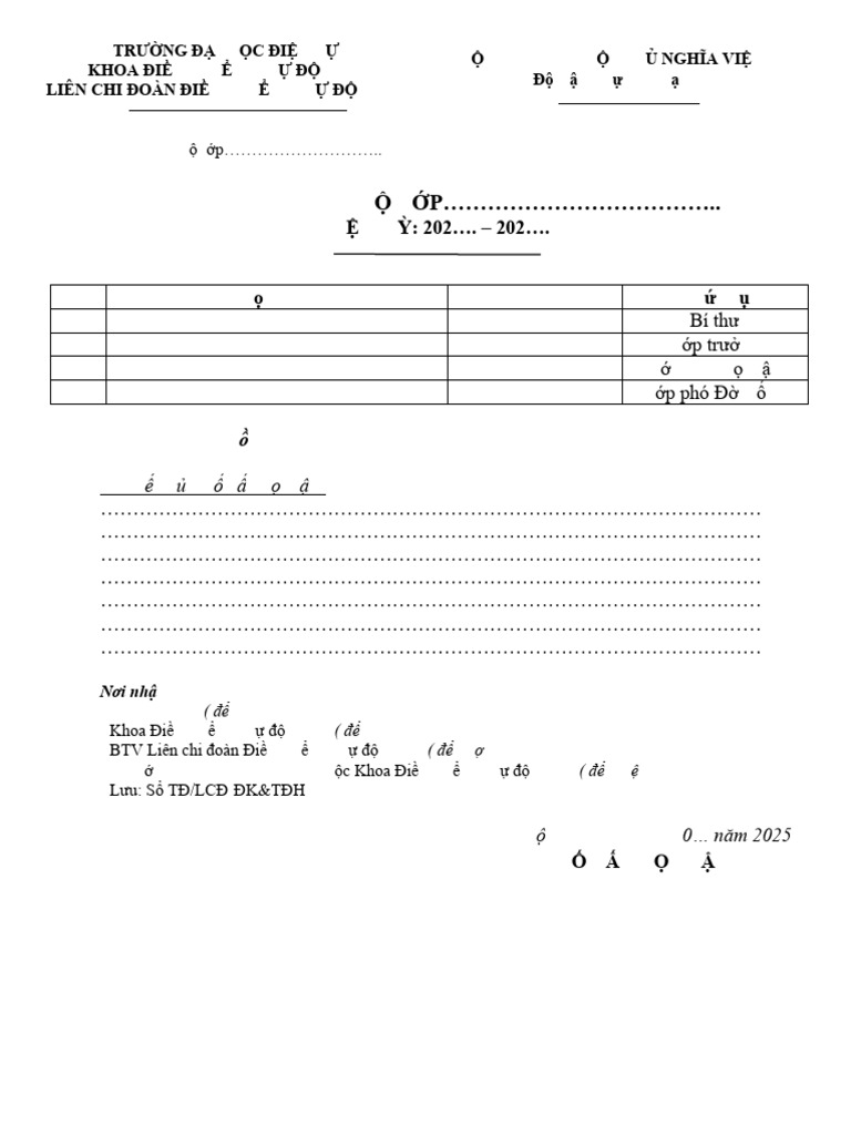 Danh Sách CBL | PDF