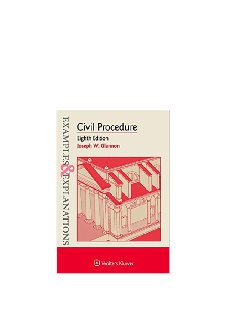 (Ebook PDF) Examples & Explanations For Civil Procedure (Examples ...
