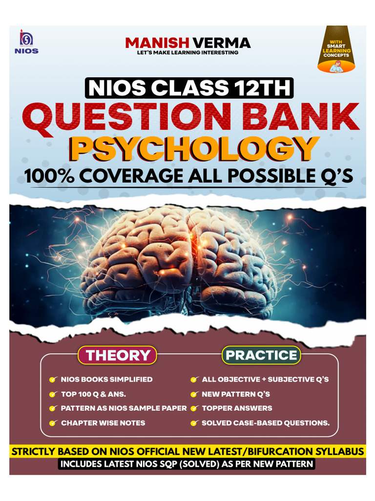 Psychology 328 Class 12TH | PDF | Psychology | Perception