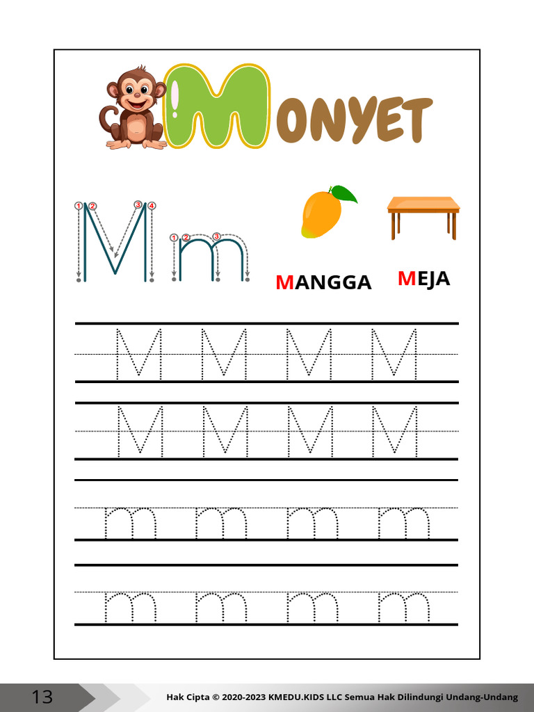 Huruf M | PDF