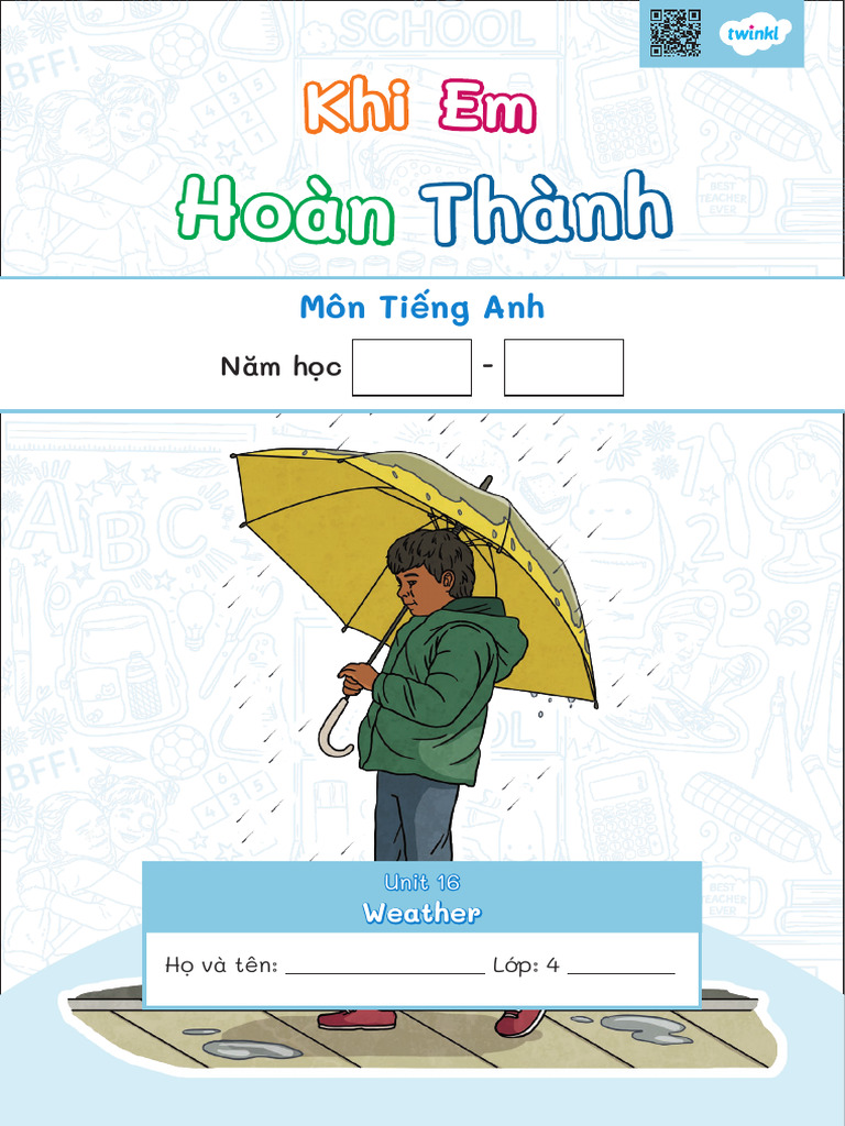 VT e 1741172445 Khi em Hoan Thanh Mon Tieng Anh Lop 4 Unit 16 Ver 1 | PDF