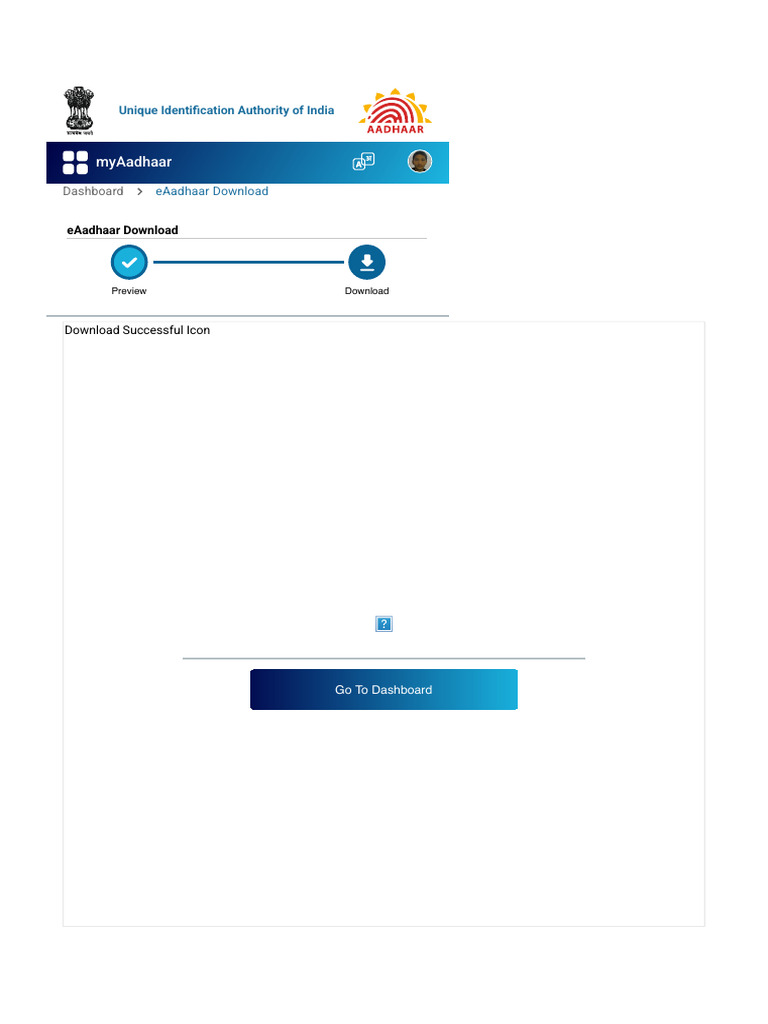Myaadhaar - Unique Identification Authority of India - Government of ...