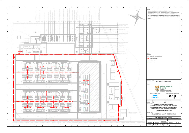 Izimvu Layout - Fire Fighting | PDF | Transformer | Electrical Components