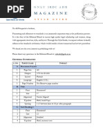 PULP Publication Style Guidelines 2024 | PDF | Bracket | Quotation Mark