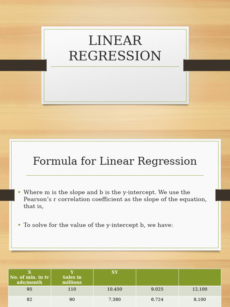 Linear Regression | PDF