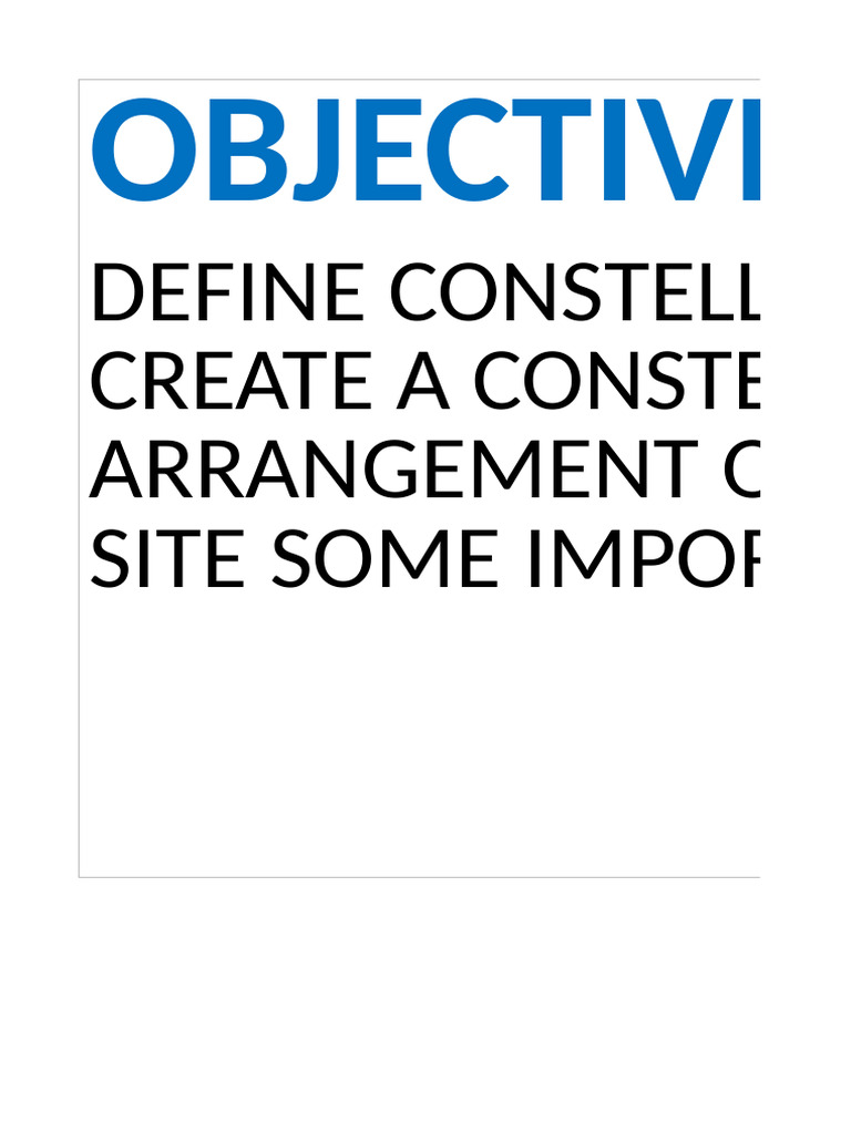 obj. and sample constellation | PDF