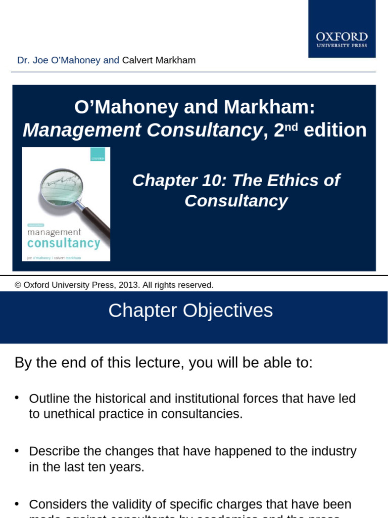 Ethics in Consultancy Practices | PDF | Liberal Arts Education