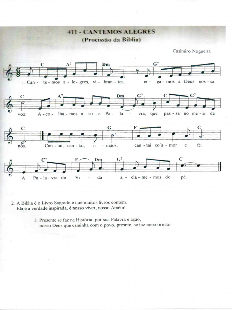 Cantemos Alegres | PDF