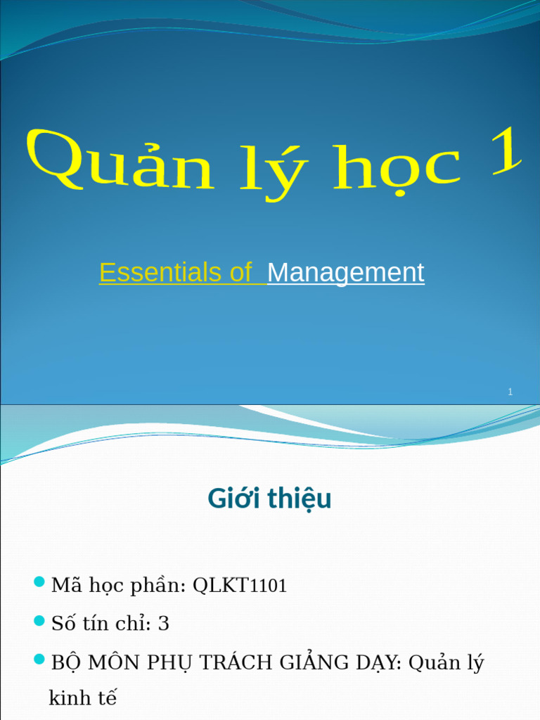 SLIDE DAY DU quan ly hoc | PDF