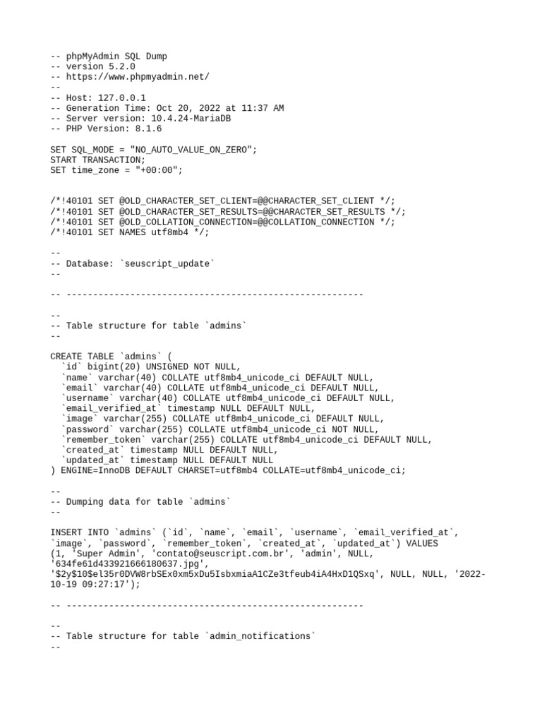 Nubetsql | PDF | Computer Data | Data Management Software