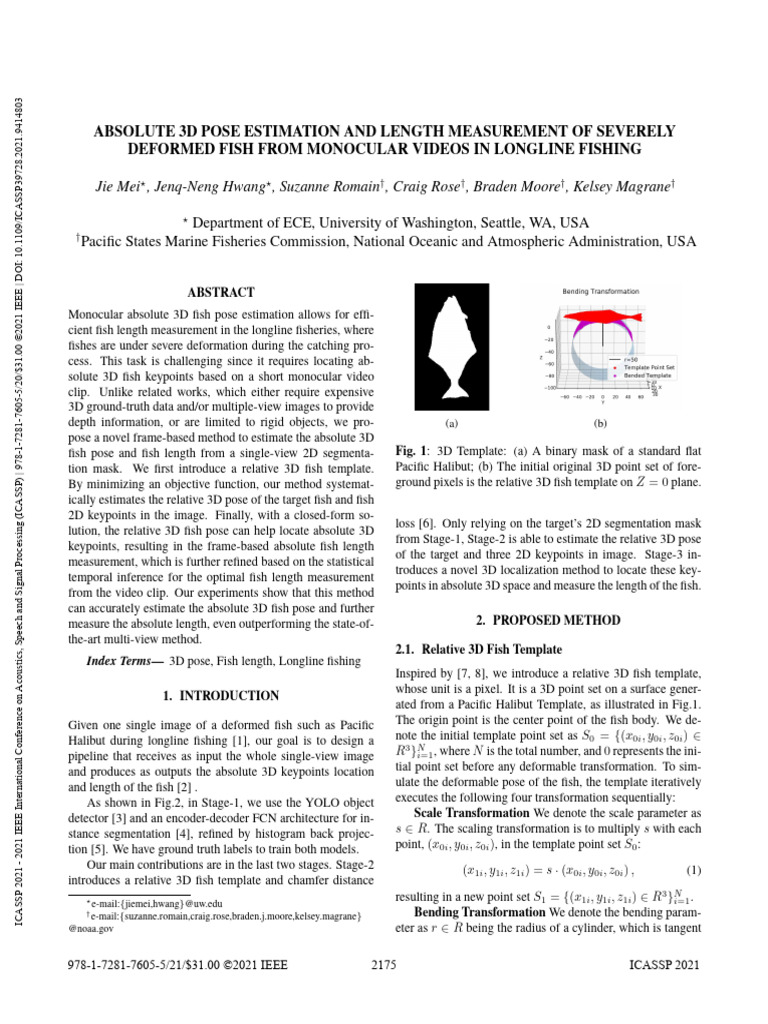 Absolute 3d Pose Estimation and Length Measurement of Severely Deformed ...