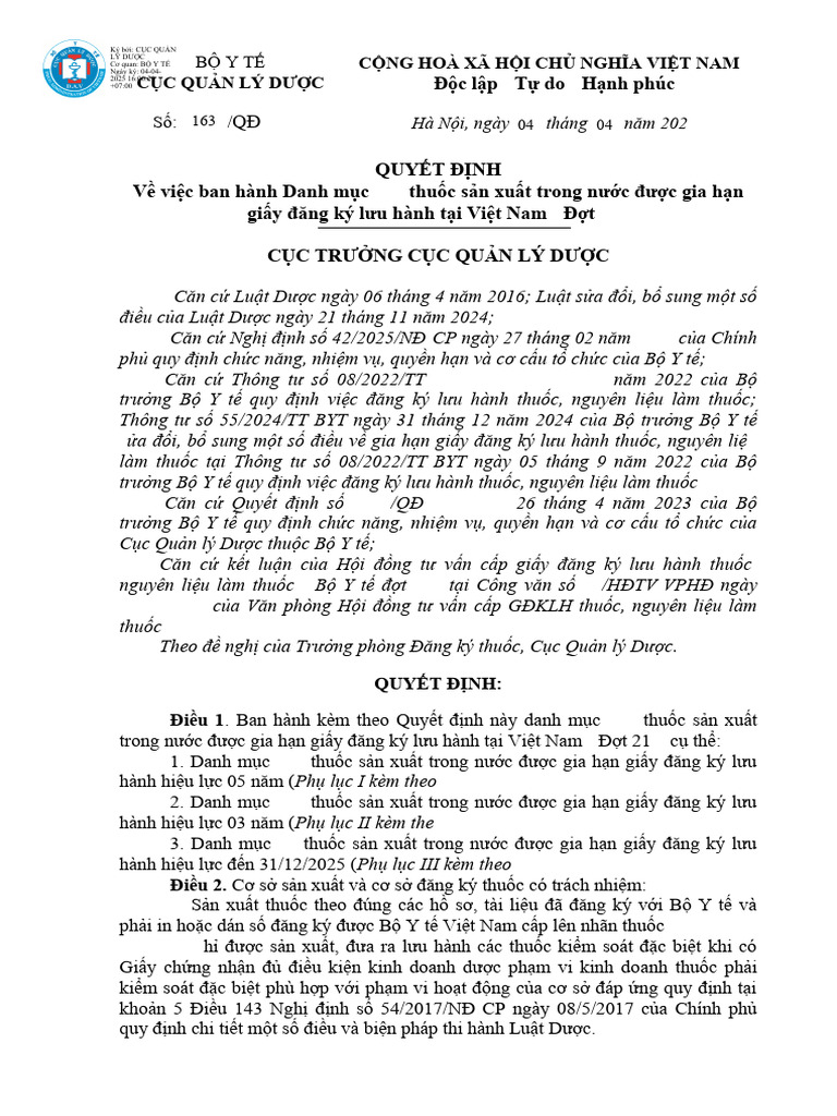 163_QD_QLD 2025_signed | PDF