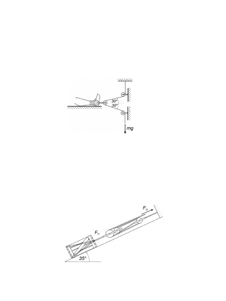 Worksheet 05 Static force systems | PDF | Force | Tension (Physics)