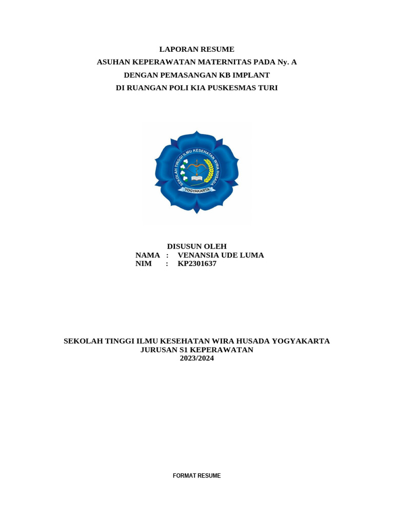 Format Resume Ceca | PDF