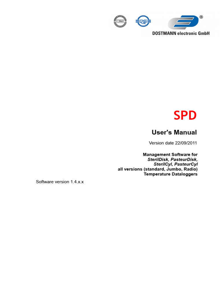 Steril Disk Software Manual | PDF | Device Driver | Usb