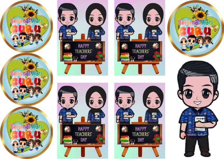 Sticker Hari Guru | PDF
