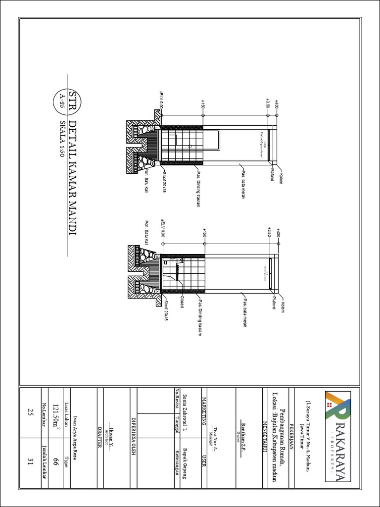 Detail Kamar Mandi | PDF