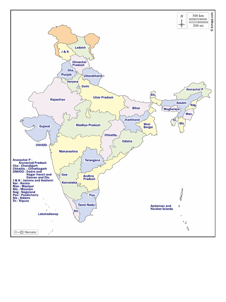 All States Map Color | PDF