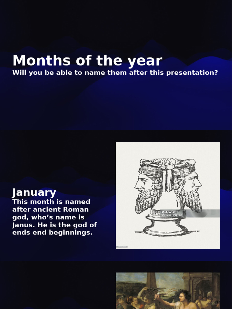 Origins of Month Names Explained | PDF
