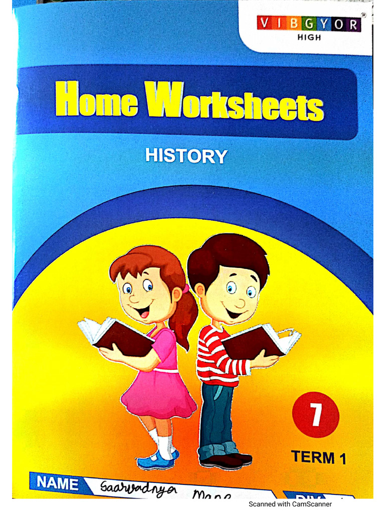 History Home Worksheet | PDF