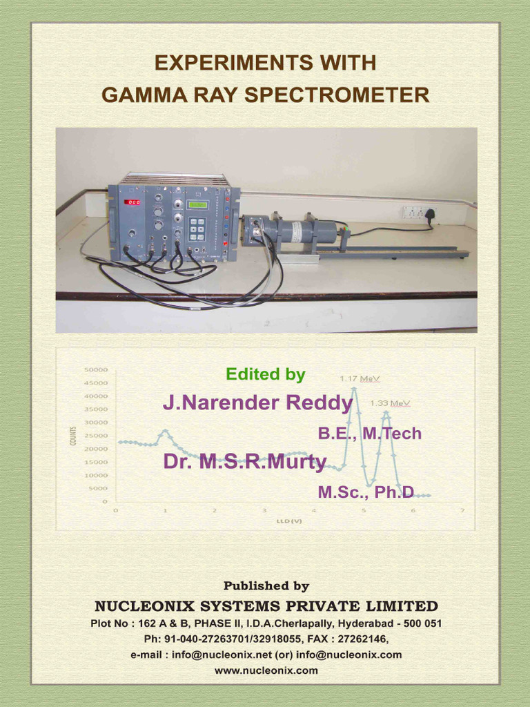 Gamma Ray Spectrometer Experiments | PDF | Photoelectric Effect | Gamma Ray
