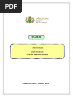 Session 11 Life Sciences Learner Notes Nervous System Ammended | PDF ...