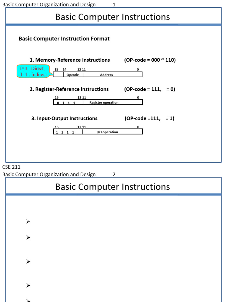 Lecture 11 Control Unit N Instruction Cycle | PDF | Central Processing Unit | Computer Architecture