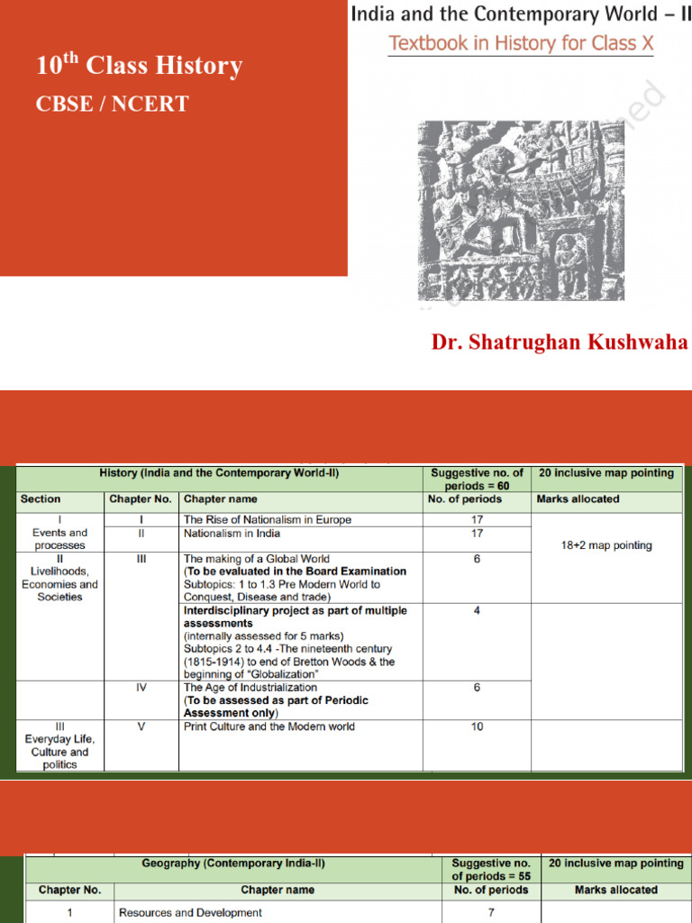 History Cbse 01 Revision Pdf