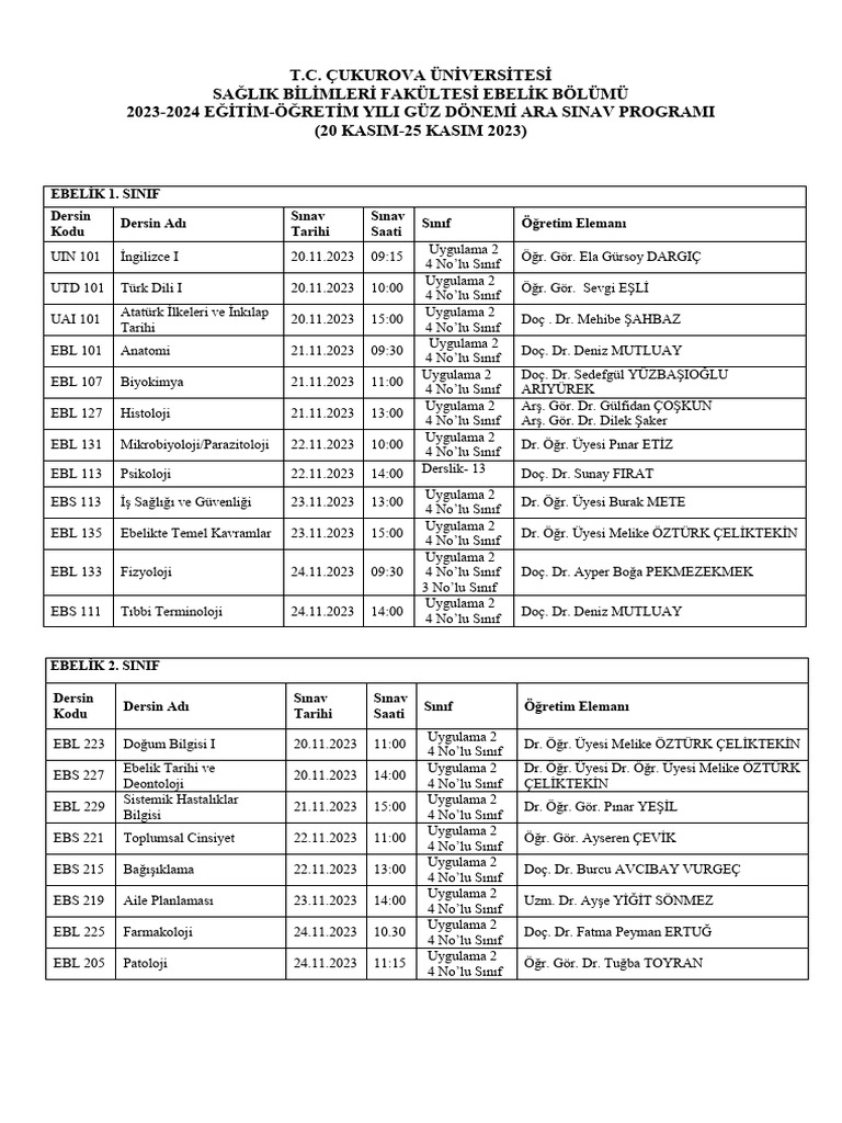 2023-2024 Güz Vize | PDF