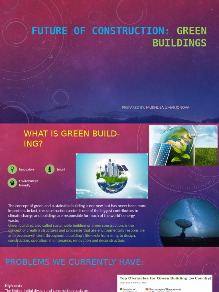 Green Building Technology | PDF | Green Building | Efficient Energy Use