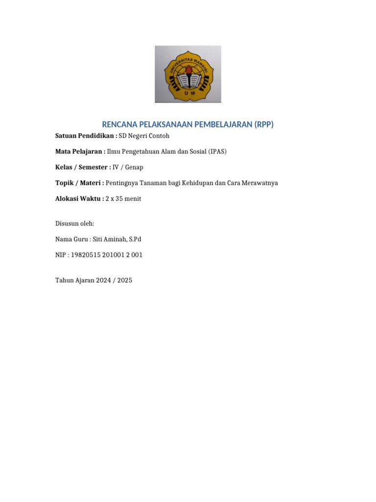 Cover_RPP_dengan_Logo | PDF