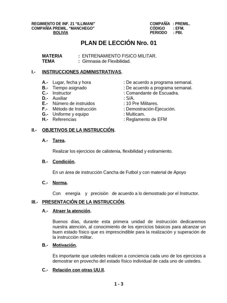 EFM-01- EJERCICIOS DE CALISTENIA GIMNASIA DE FLEXIBILIDAD Y ESTIRAMIENTO | PDF
