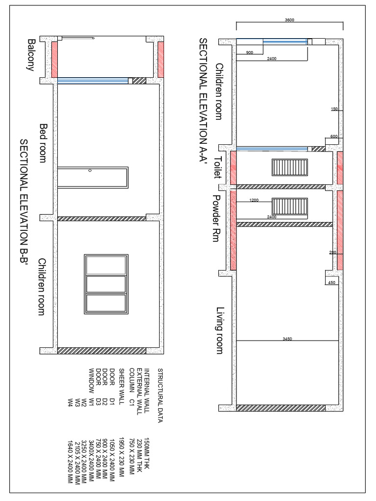 Sectional Elevation | PDF