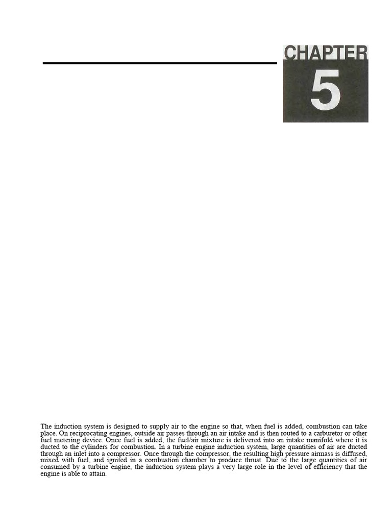CHAPTER 5 Induction Systems | PDF | Turbocharger | Internal Combustion ...