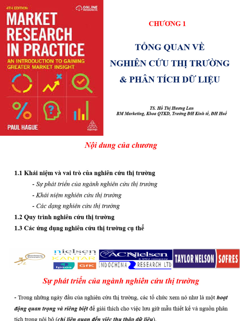 Ch01 - Market Research & Data Analysis | PDF