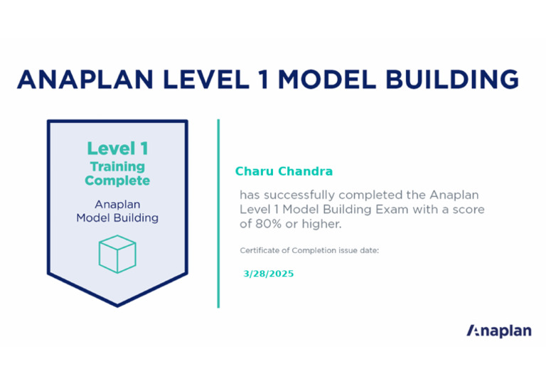 LP - 7 - 4 - 126811 - 1743146264 - Level 1 Model Building LP | PDF