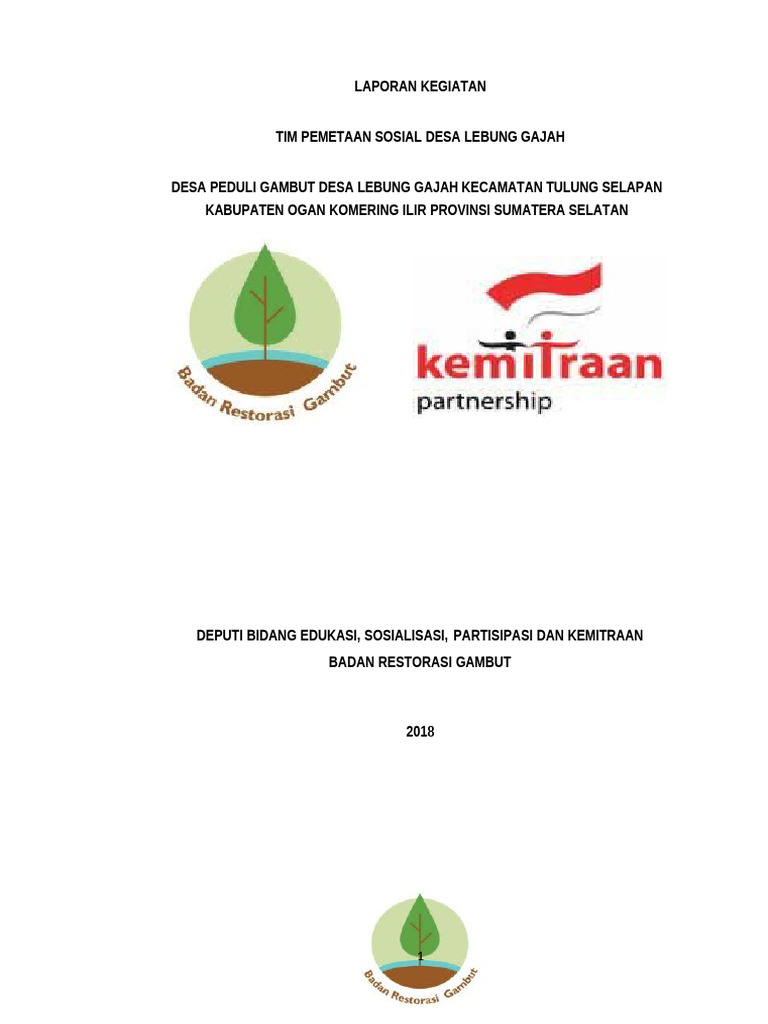 Desa Lebung Gajah - editDM22052018 - Peta Lengkap | PDF