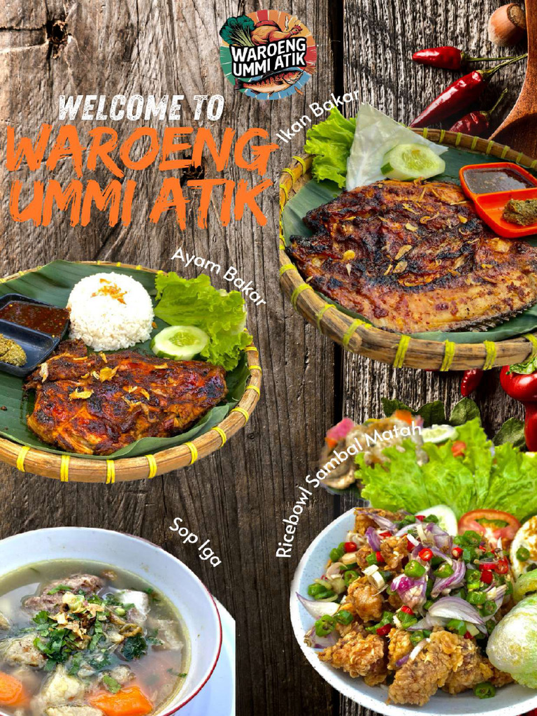 Menu-Waroeng Ummi Atik | PDF