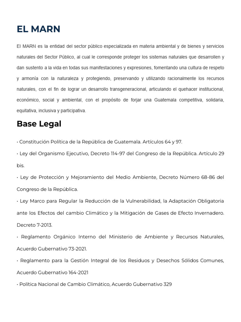 Marn | PDF | Entorno natural | Guatemala