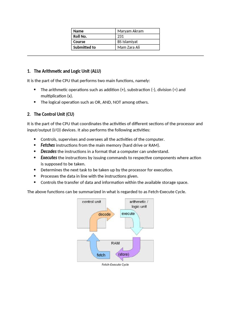 Assignment by Maryam | PDF
