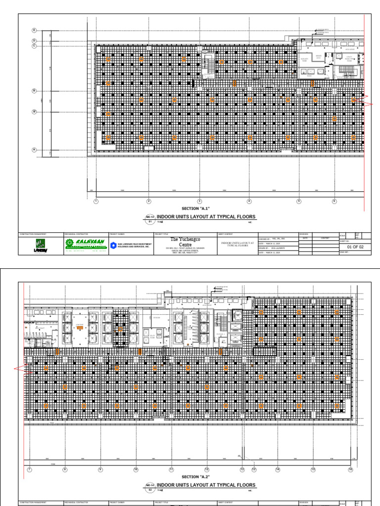 INDOOR UNITS LAYOUT AT TYPICAL FLOORS | PDF