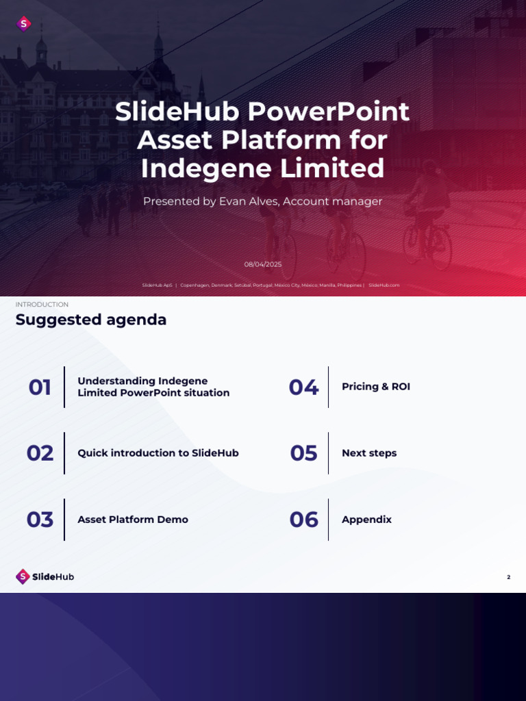 SlideHub PowerPoint Indegene | PDF | Icon (Computing) | Tag (Metadata)