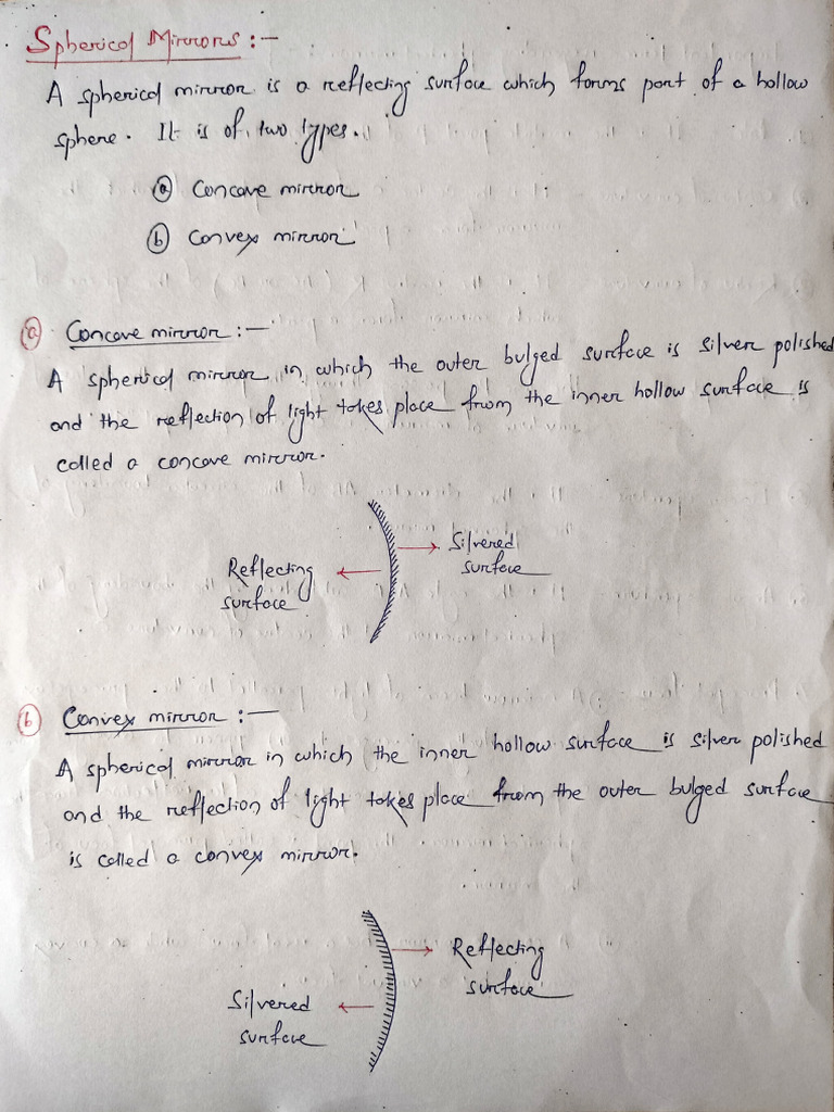 Ray Optics Part I | PDF