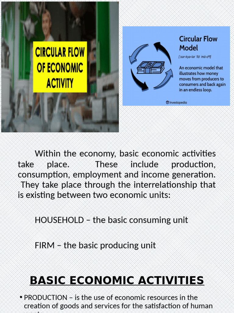 The Circular Flow of Economic Activity | PDF | Fiscal Multiplier ...